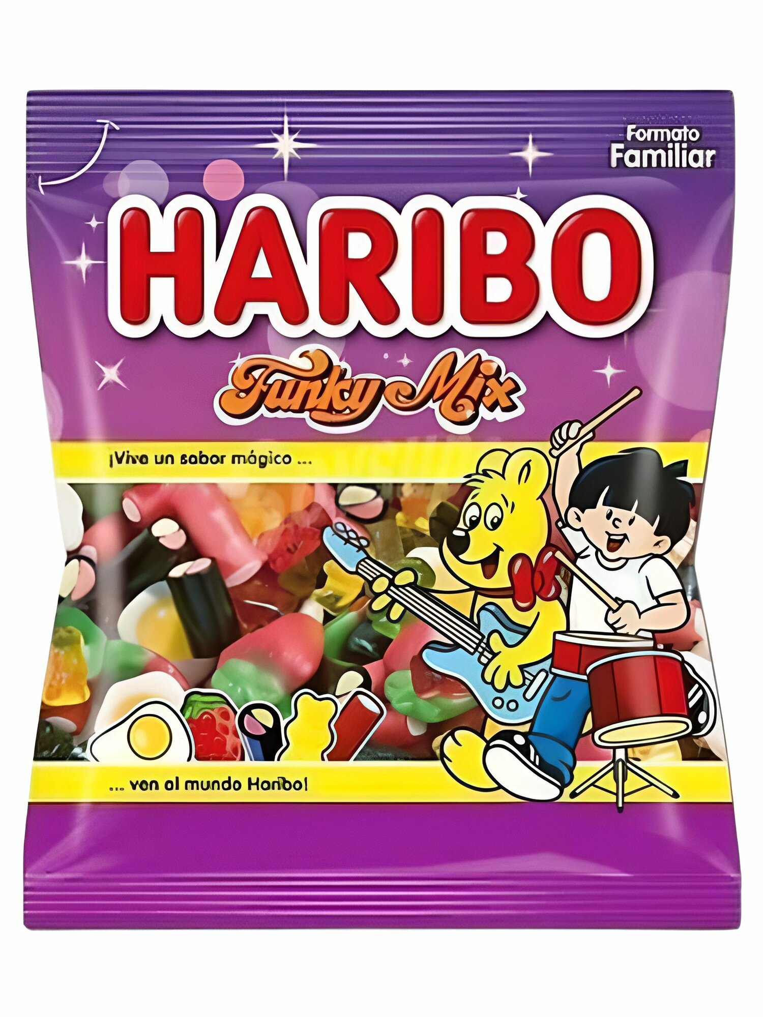 Мармелад жевательный Haribo Funky Mix Харибо Звездный Микс, 100 гр. (Испания)