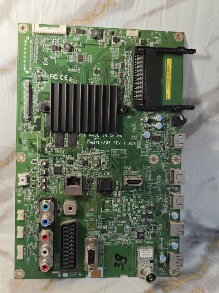 Материнская плата 32L4300 REV:1.02A для телевизора TOSHIBA 40L7356RK