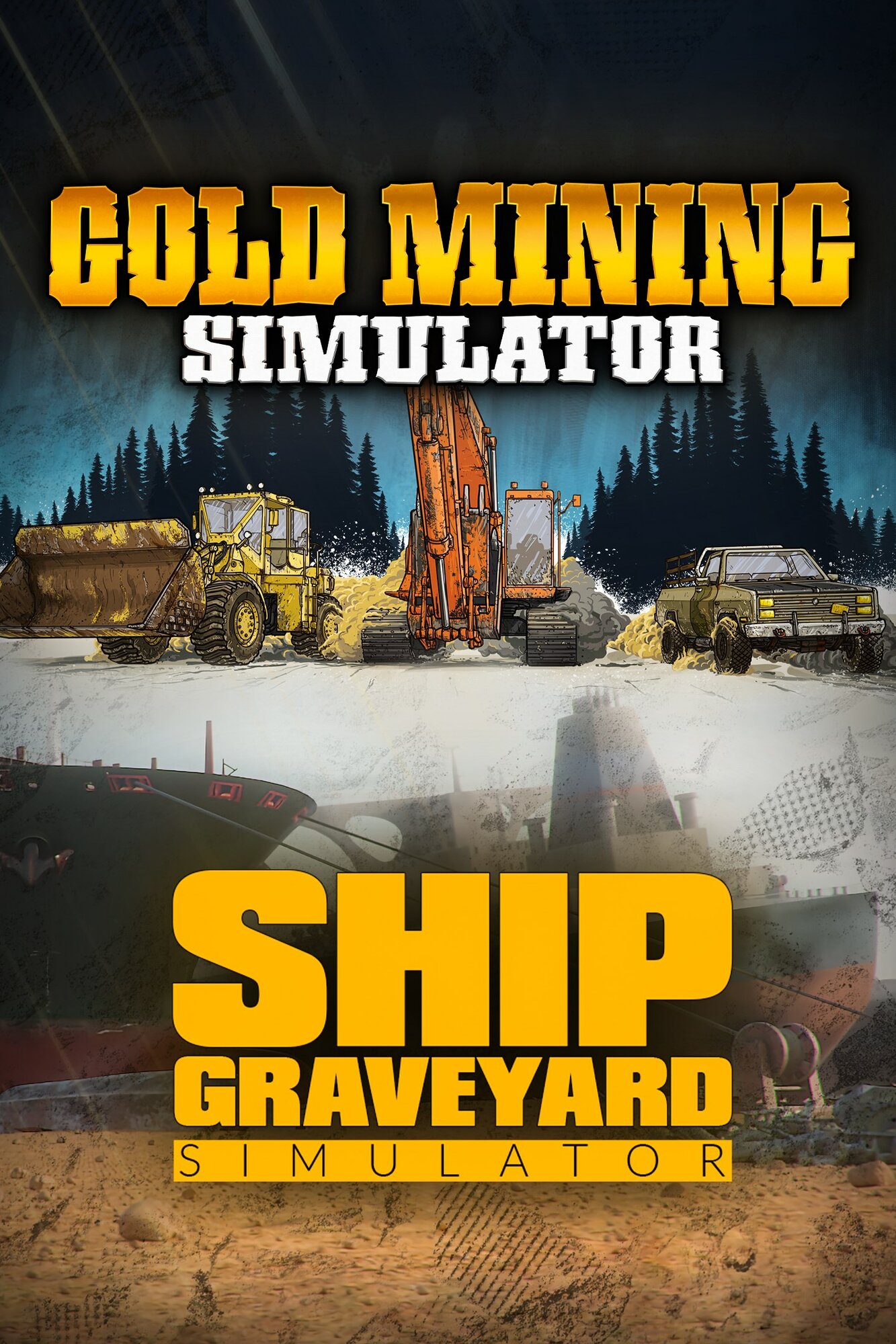 Gold & Ship Bundle: Gold Mining & Ship Graveyard Simulator — ключ активации Xbox / Microsoft Store · Xbox One, Xbox Series X|S · цифровой ключ · любой регион