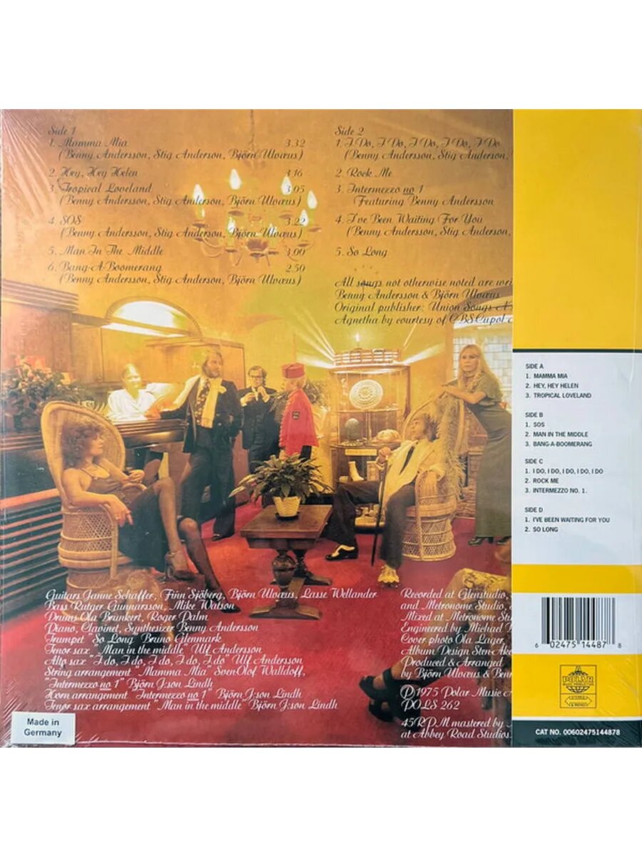 ABBA - ABBA (2LP half-speed) — фото 1
