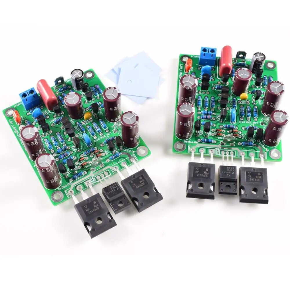 1 пара L7 MOSFET VISHAY IRFP240 IRFP9240 двухканальный аудиоусилитель мощности полевого транзистора готовая плата 150 Вт 300 Вт 350 Вт