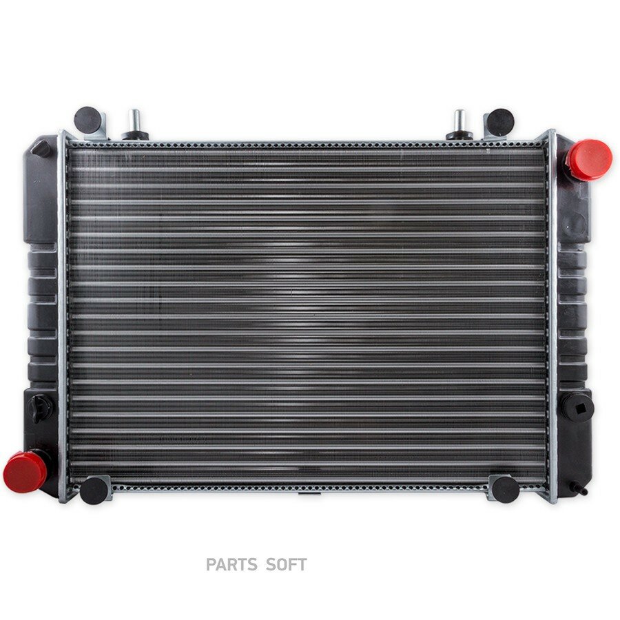 GANZ GRF07010 Радиатор охлаждения двигателя GAZ 3302