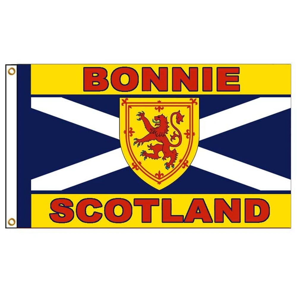 Флаг Шотландии Bonnie Scottish Counties, 150x90 см