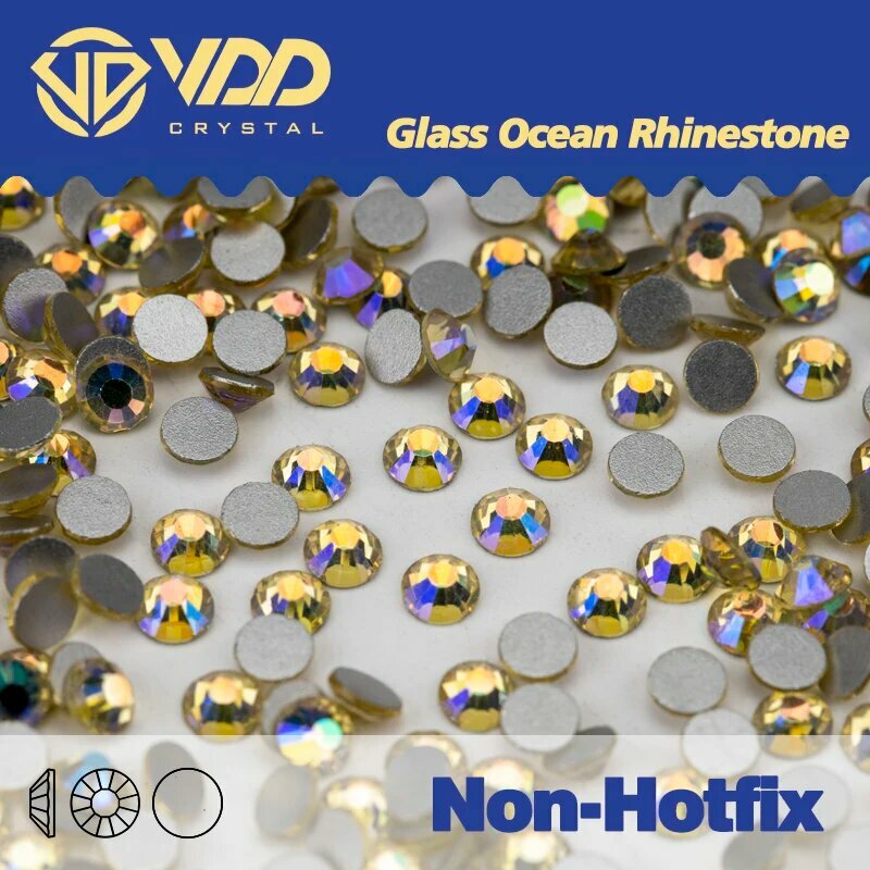 Хрустальные стразы VDD SS4-SS30 SS10 - 1440Pcs, 093 Jonquil AB