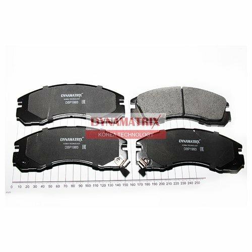 Колодки тормозные Dynamatrix-Korea DBP1993 для Citroen C-Crosser; Peugeot 4007