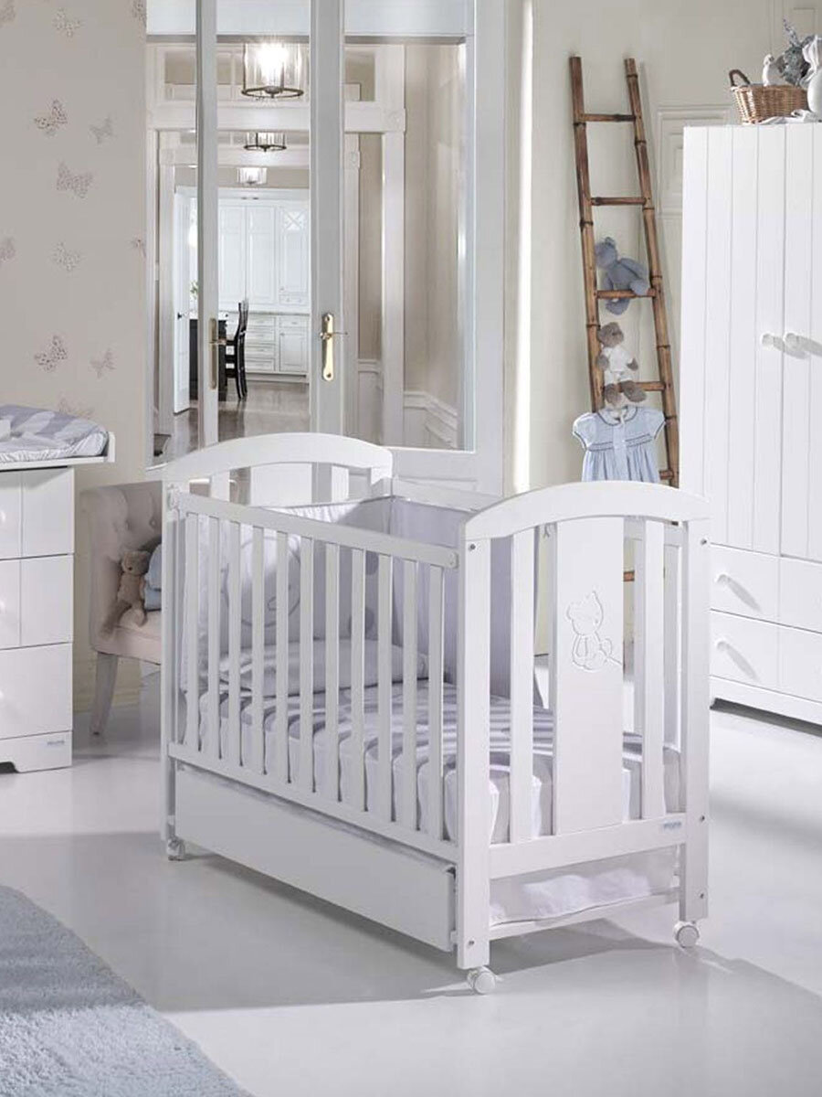 Кровать Micuna Nicole 120*60 white