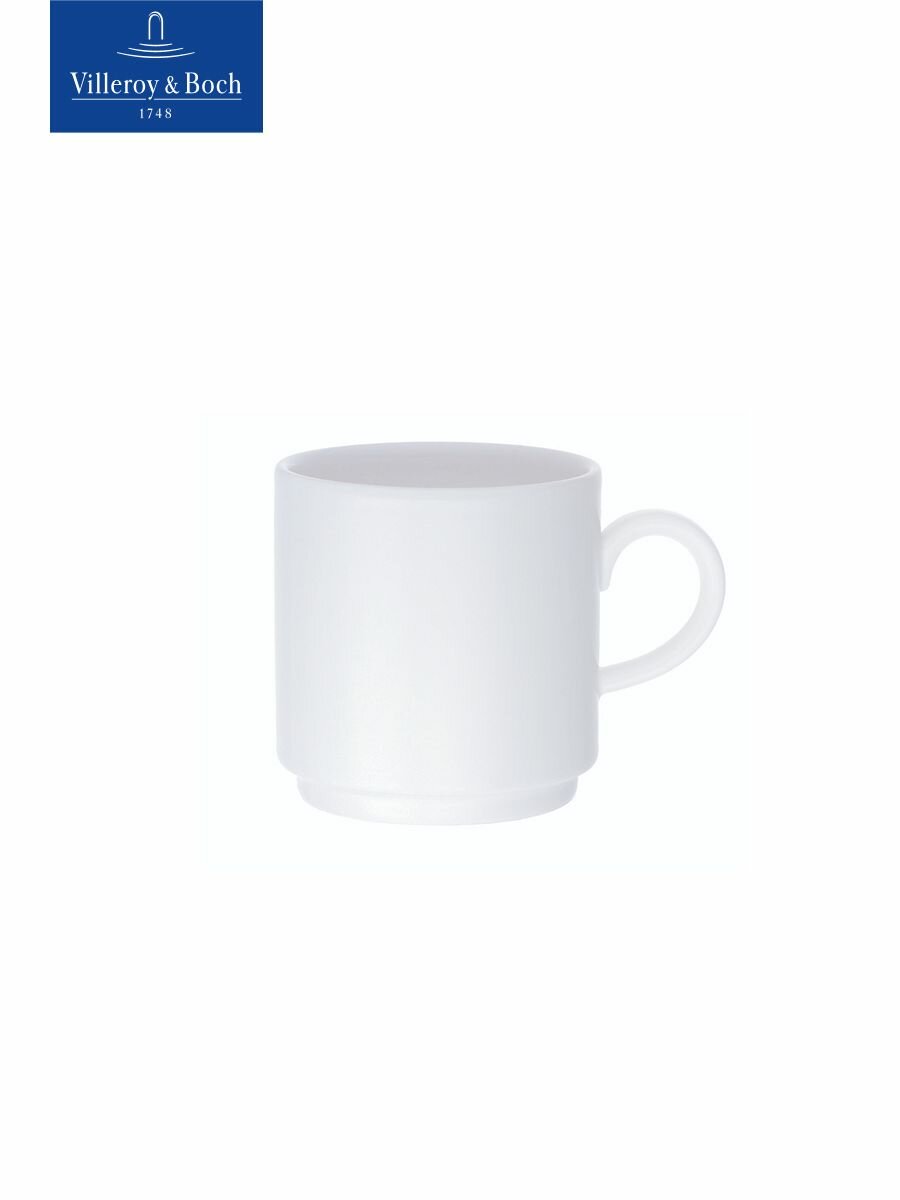 Кружка для чая и кофе 270 мл, stackable, Universal White, Villeroy & Boch, Премиум-Фарфор