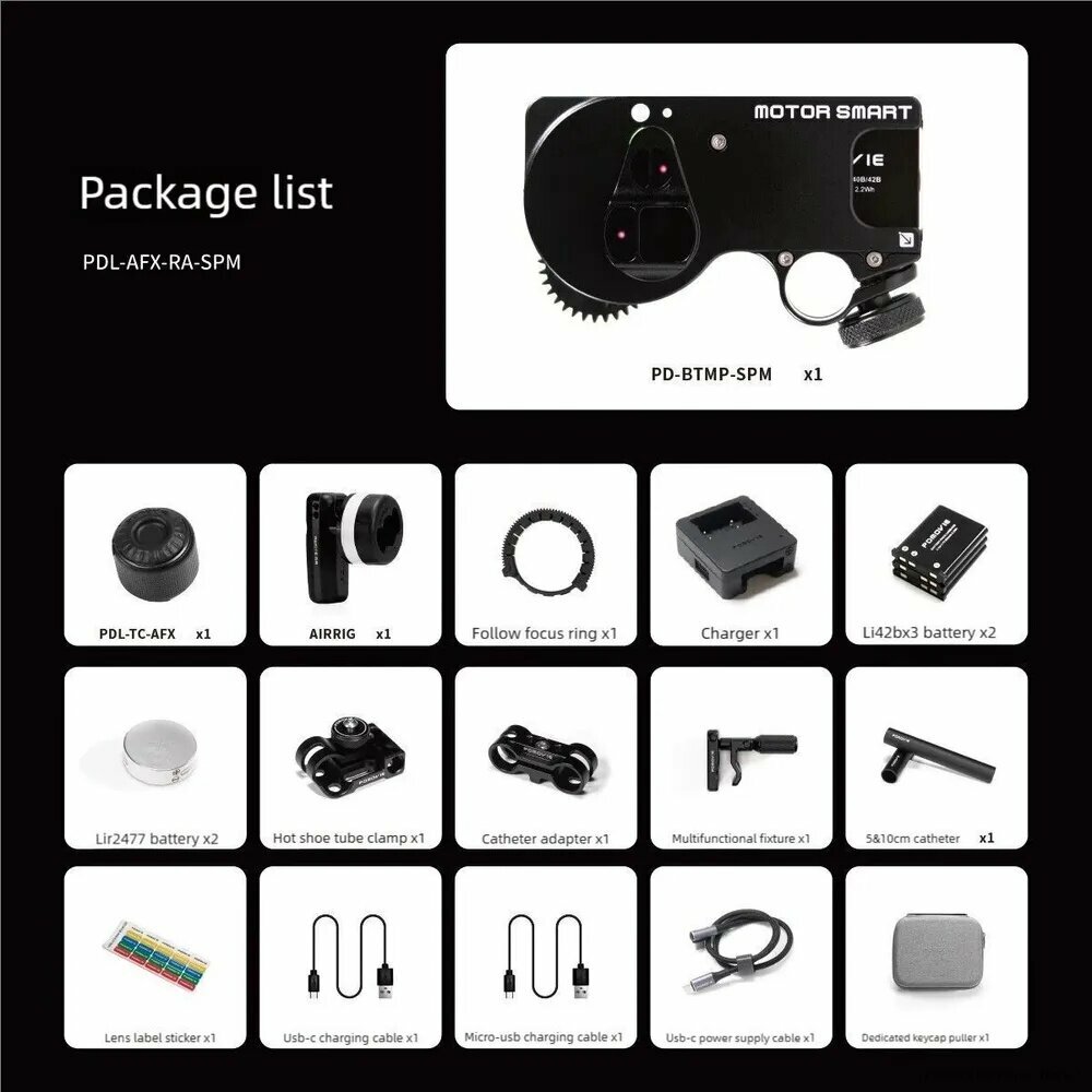 PDL-AFX-RA-SPM PDMOVIE LIVE AIR 4 SMART Следуйте фокусу LiDAR