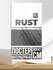 Постер на стену Rust - white gradient посередине