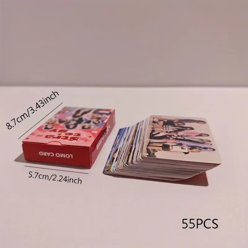Карточки TWICE LOMO 55 шт. Мини-фотокарточки K-POP Strategy 14th MINI Album Fan Poster TWICE Collectible