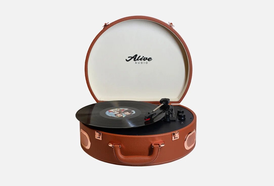 Alive Audio MOVIE French chocolate c Bluetooth Виниловый проигрыватель 1 шт