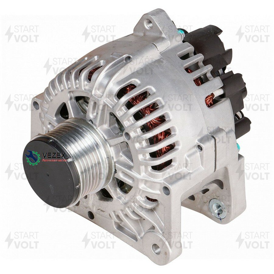 STARTVOLT LG0927 Генератор для а/м Renault Megane II (03-) 1.6i (с обгон. муфтой) 110A (LG 0927)