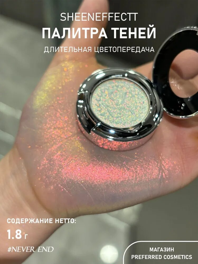 Палитра теней для век SheenEffect Chameleon eyeshadow - Never End