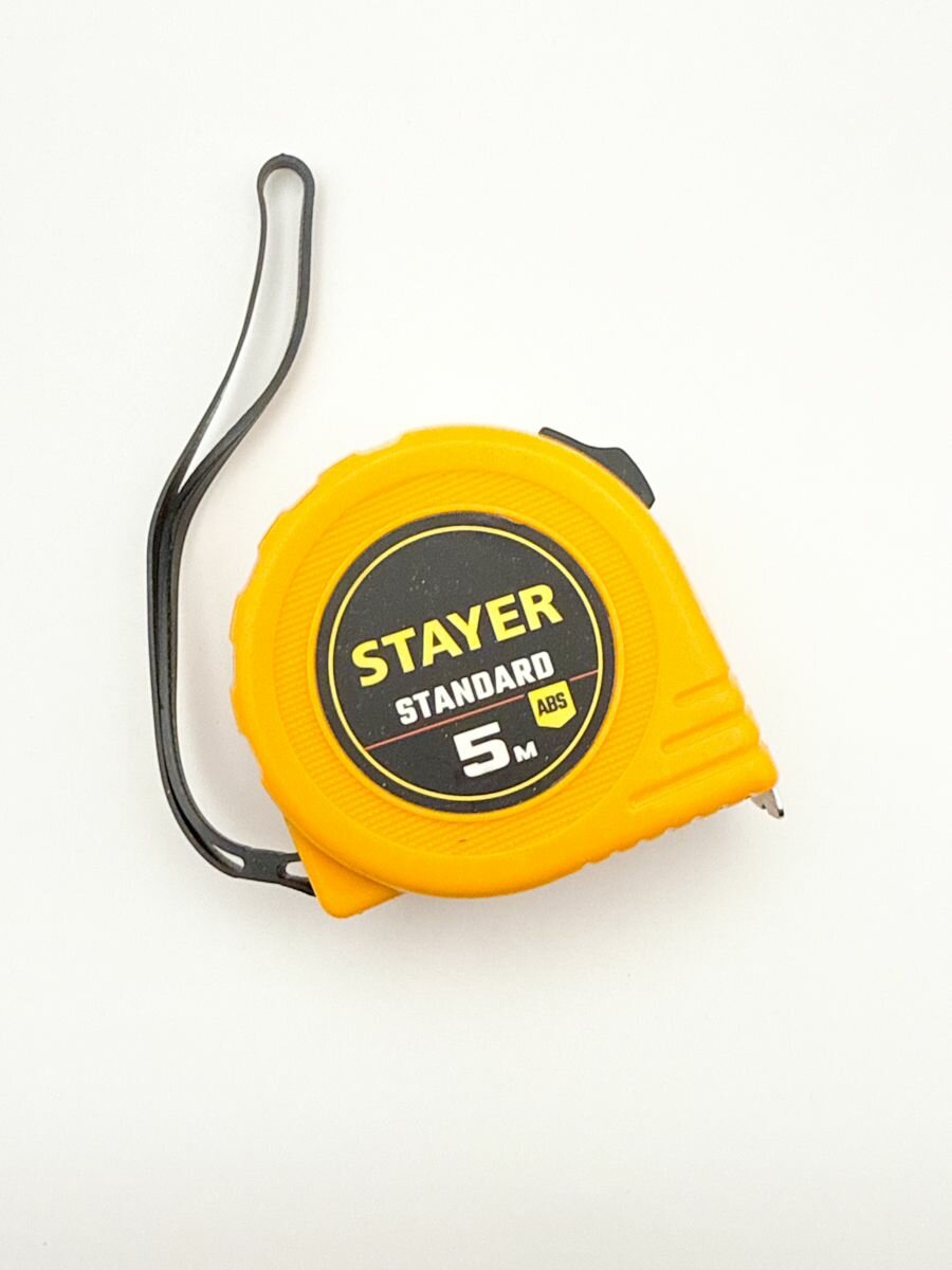 Рулетка Standard, 5 м х 19 мм