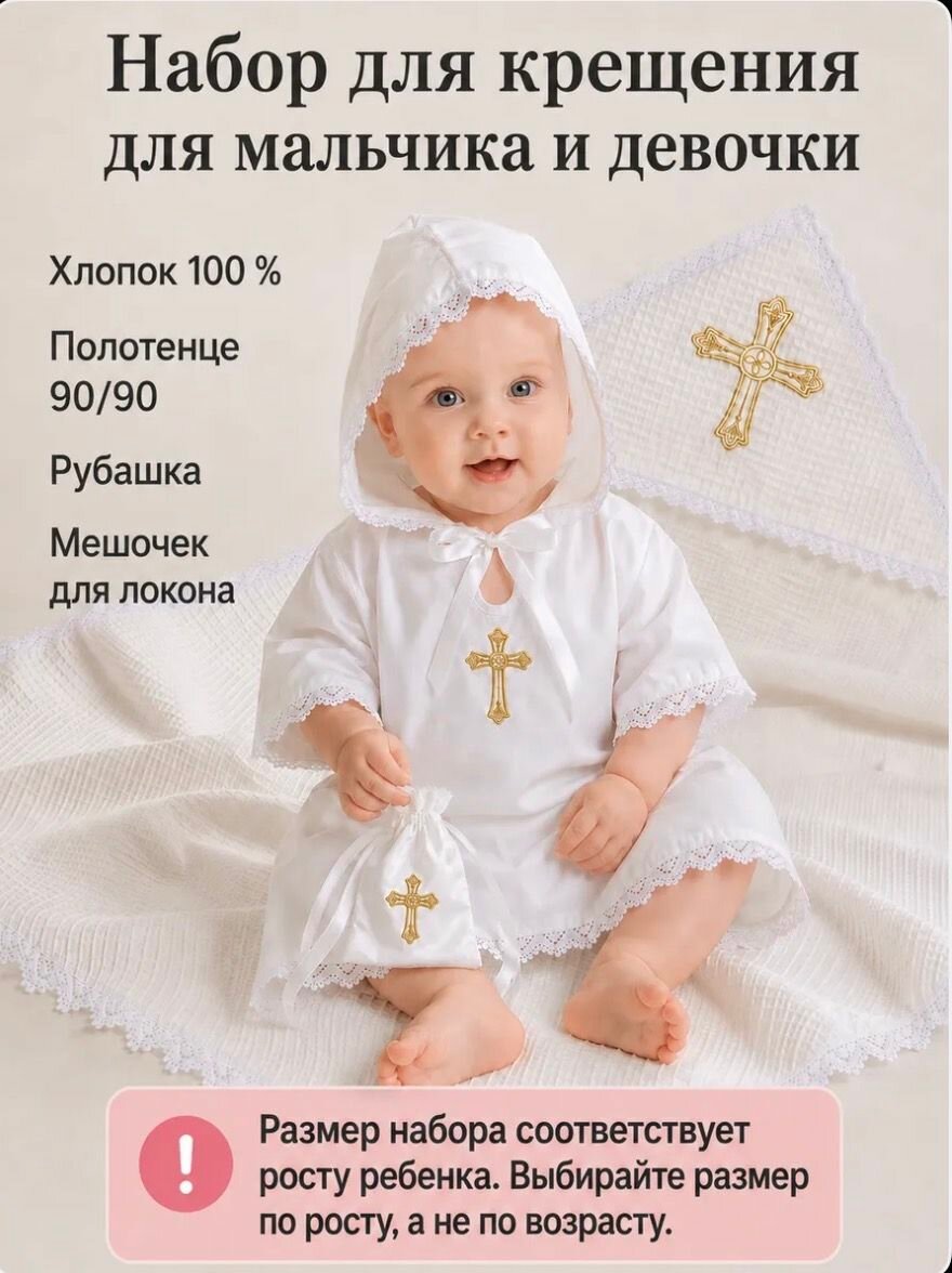 Комплект крестильный