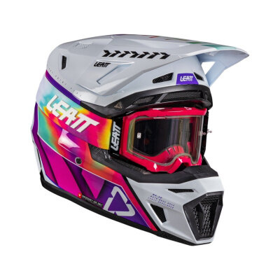Мотошлем Leatt Moto 8.5 Helmet Kit (Pinata Teal, XS, 2026 (1026000250))