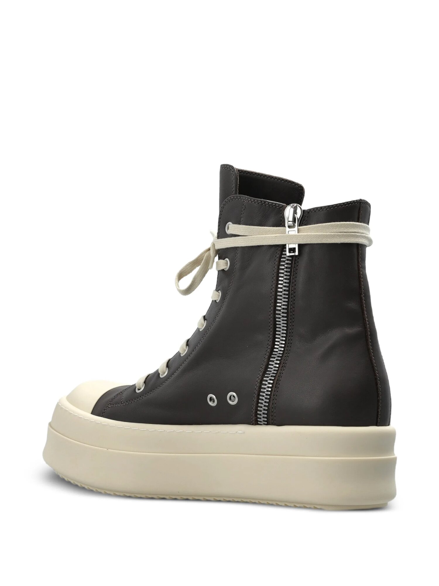 Кроссовки Rick Owens Mega Bumper, размер 46 EU, коричневый/серый/оранжевый — фото 1