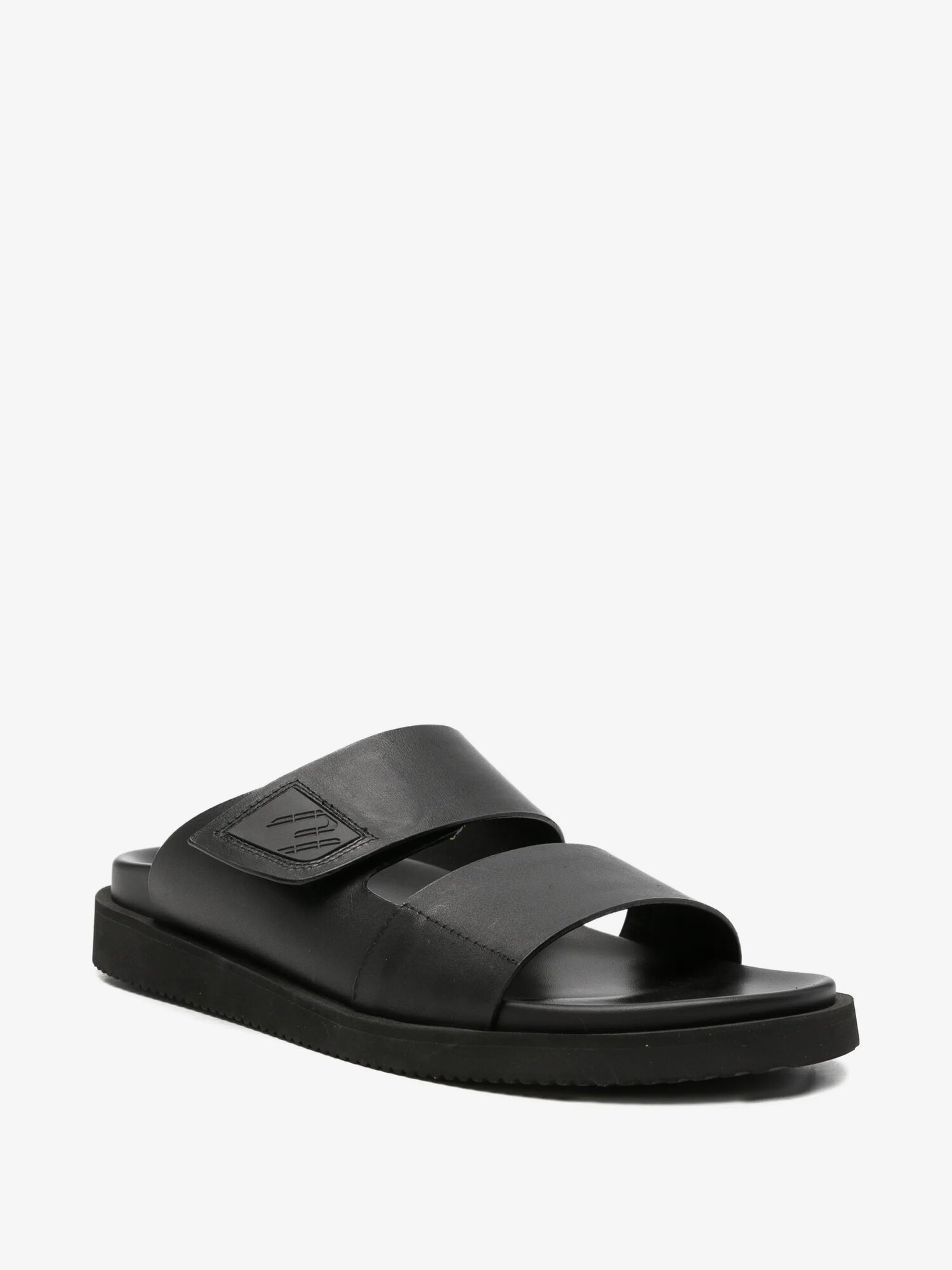 Сандалии SERGIO MORETTI Touch-strap double-strap sandals, размер 41, черный — фото 1