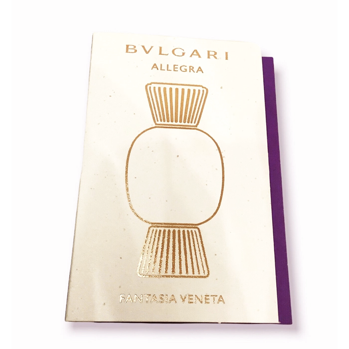 Парфюмерная вода Булгари Фантазия Венета женская 1.5 мл миниатюра - Bvlgari Allegra Fantasia Veneta пробник