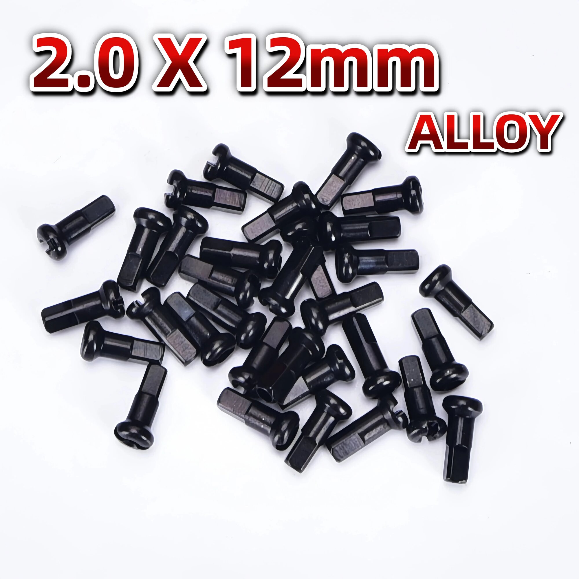 DT Swiss ниппели для спиц 2.0 x 12 мм 72 PCS