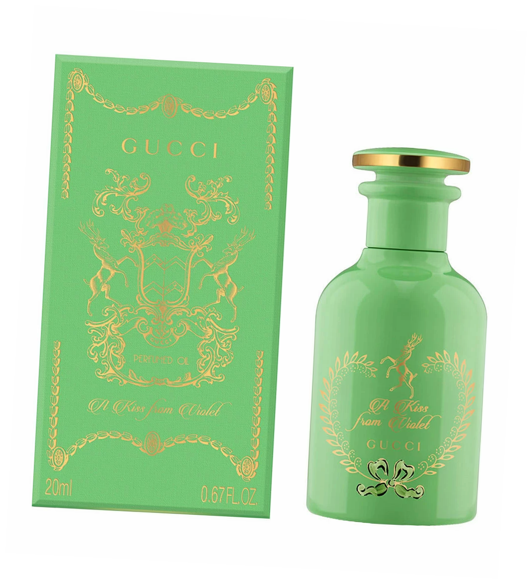 Масло парфюмерное Гуччи Поцелуй Фиалки 20 мл унисекс - Gucci A Kiss From Violet