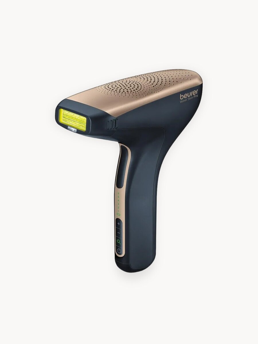 Фотоэпилятор Beurer Velvet IPL 8800 Skin Pro, для тела, датчик цвета кожи, беспроводной, черный