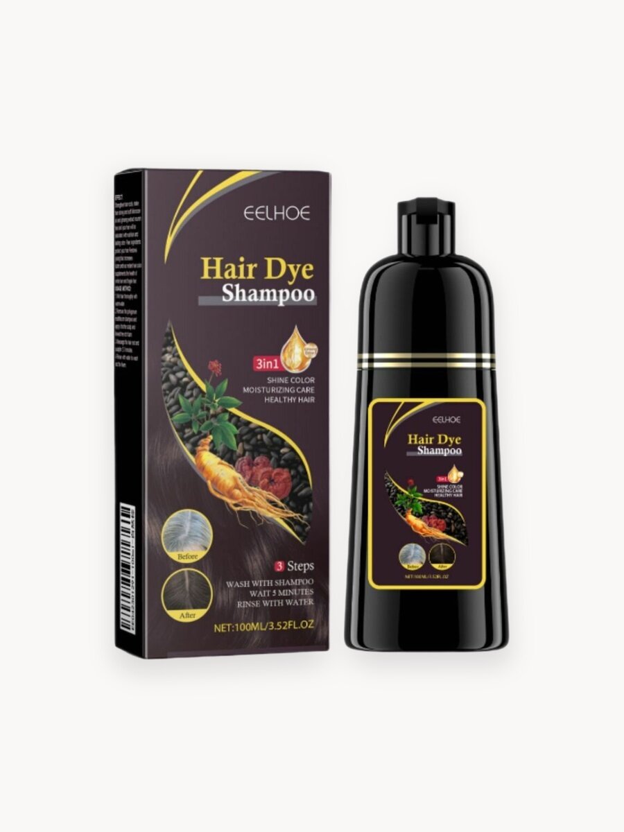 Шампунь от седых волос для мужчин и женщин 500 мл, для русых волос