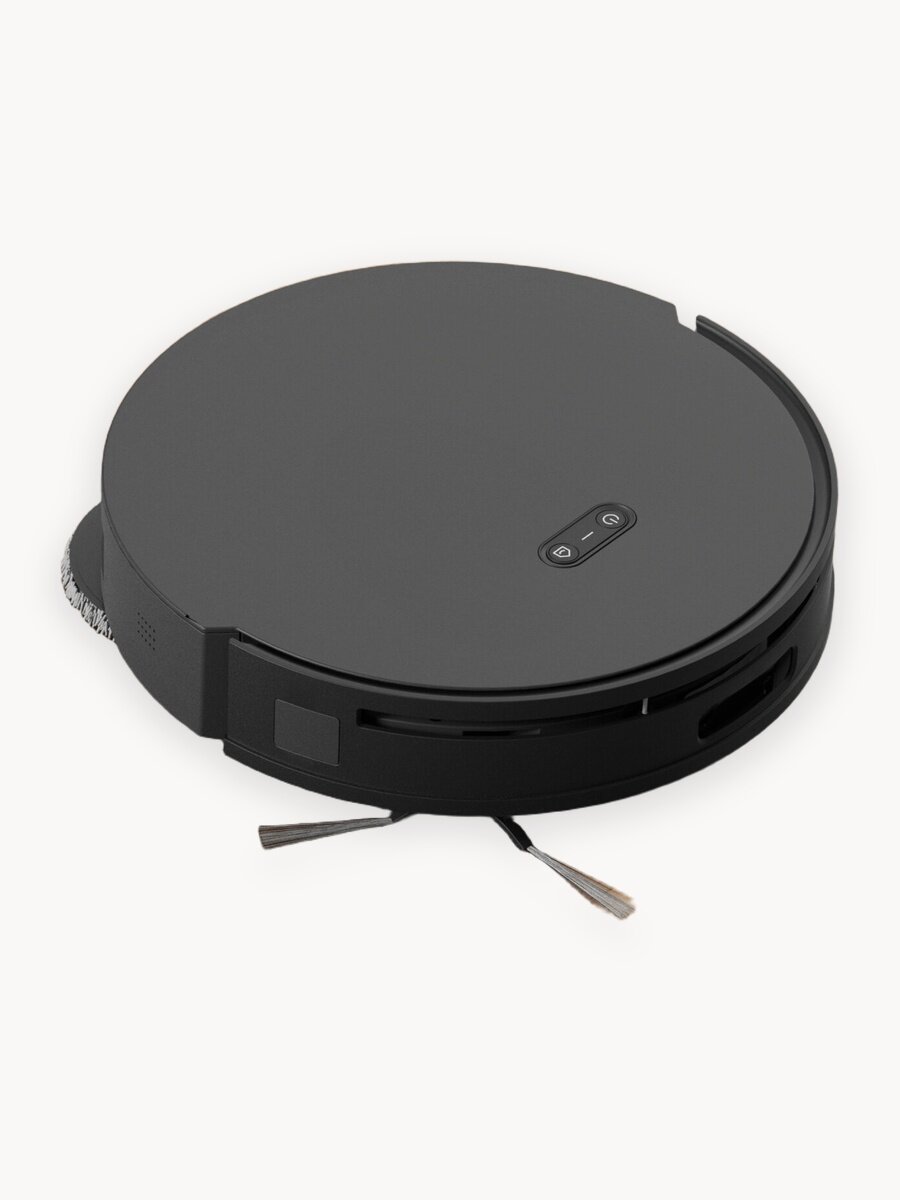 Робот-пылесос с Wi-Fi, моющий, с лидаром, камерой, станцией мойки и очистки, Tuvio TR06HLCB, черный