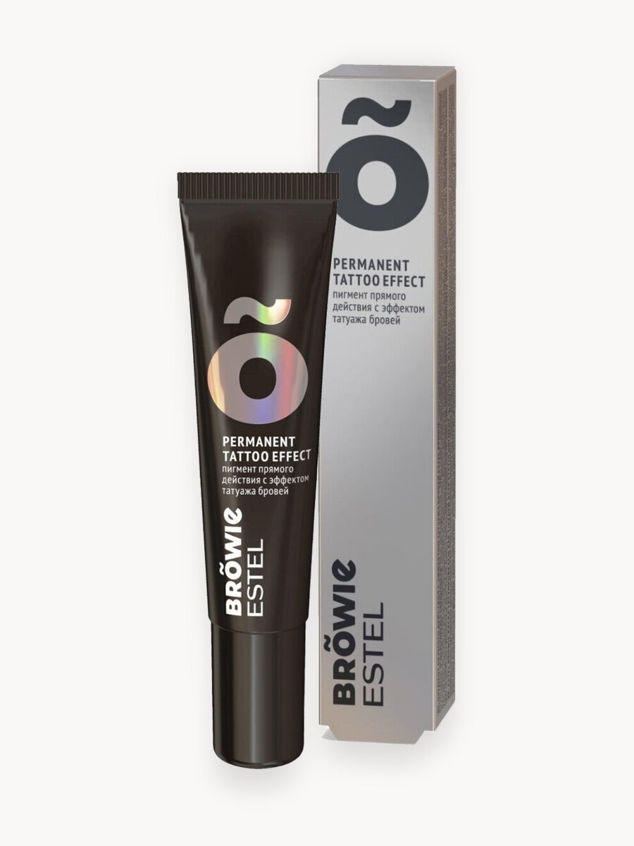 ESTEL Пигмент прямого действия с эффектом татуажа Browie, темно-коричневый, 15 мл, 15 г, 1 уп.