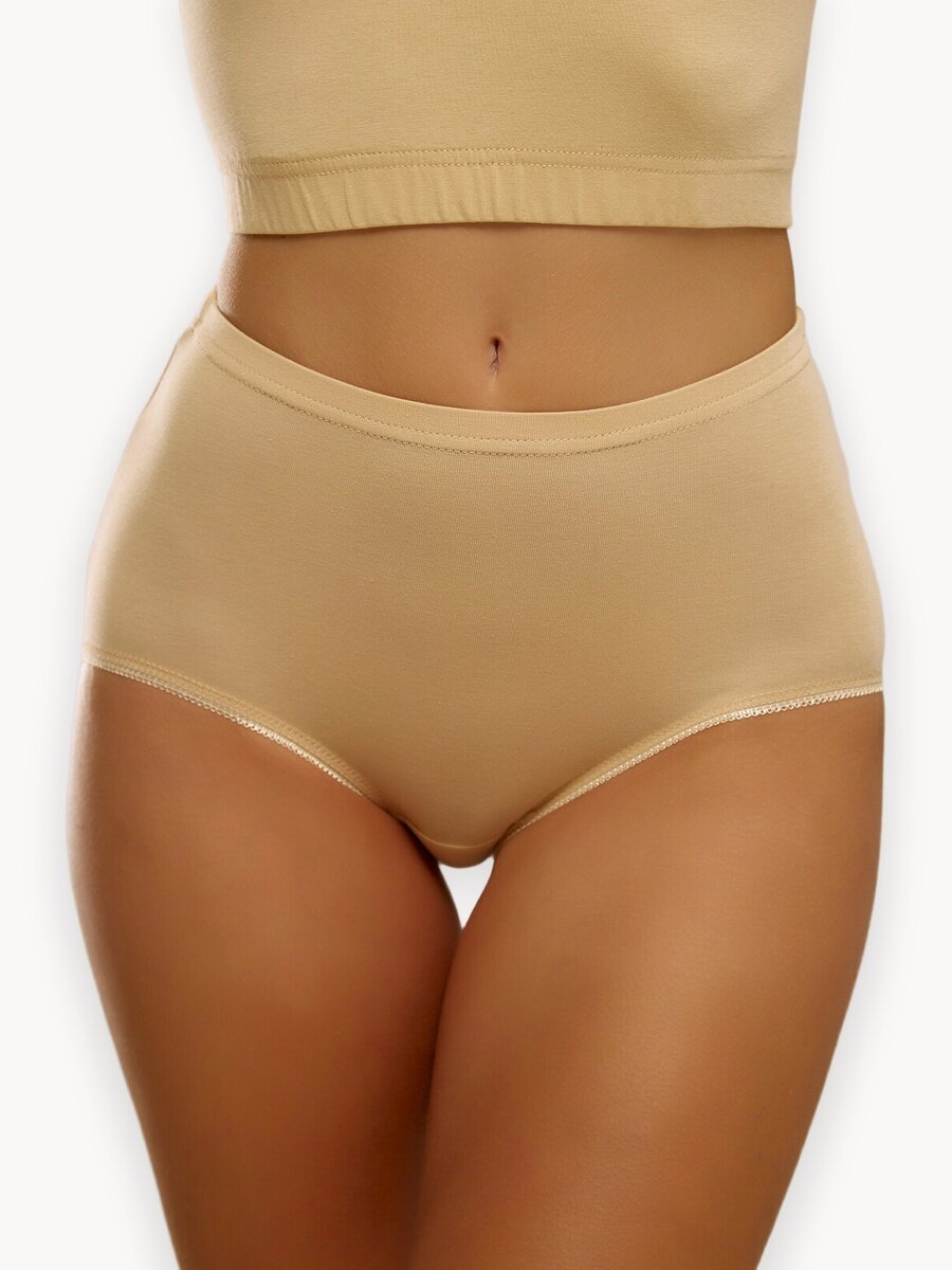 Трусы Трусы высокие Хлопок. Большие размеры. Трусы женские Senso.