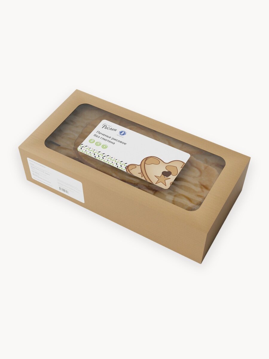 Печенье рисовое без глютена с клюквой, без яйца, без молока, без сахара.