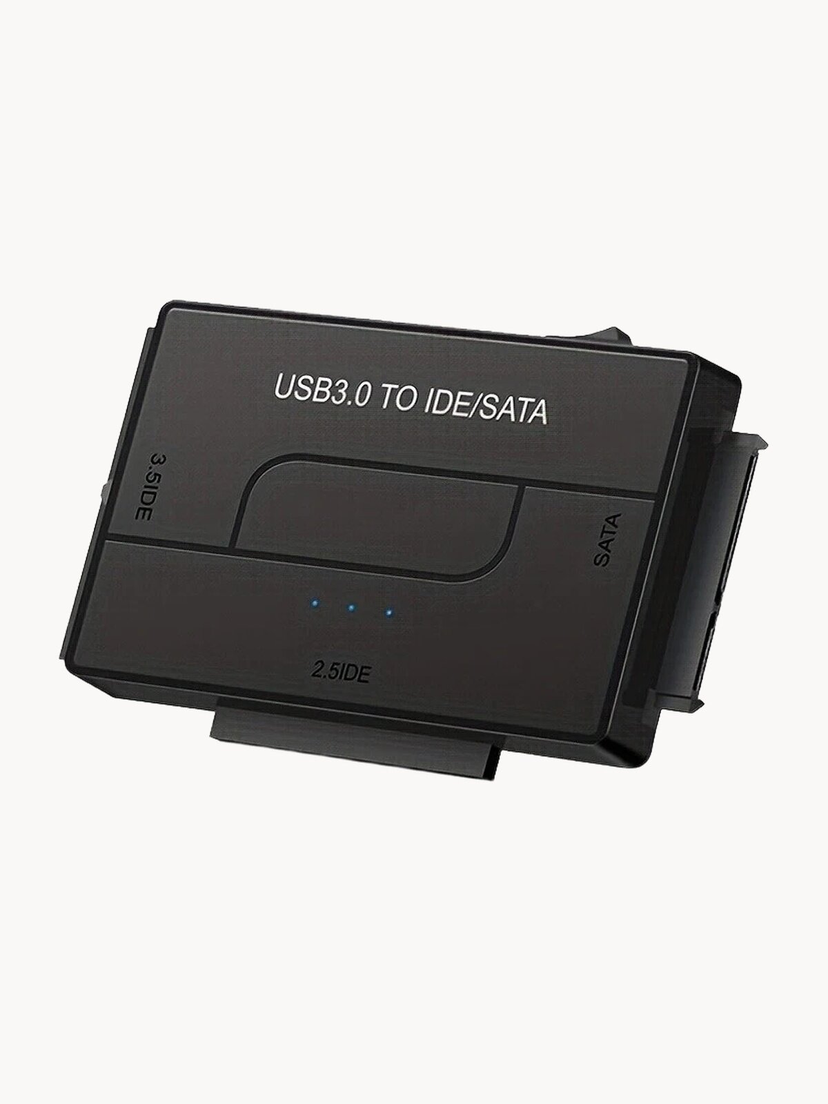 Адаптер USB 3.0 в SATA/IDE переходник для 2.5"/3.5" HDD/SSD, скорость до 6 Гбит/с, питание 12 В