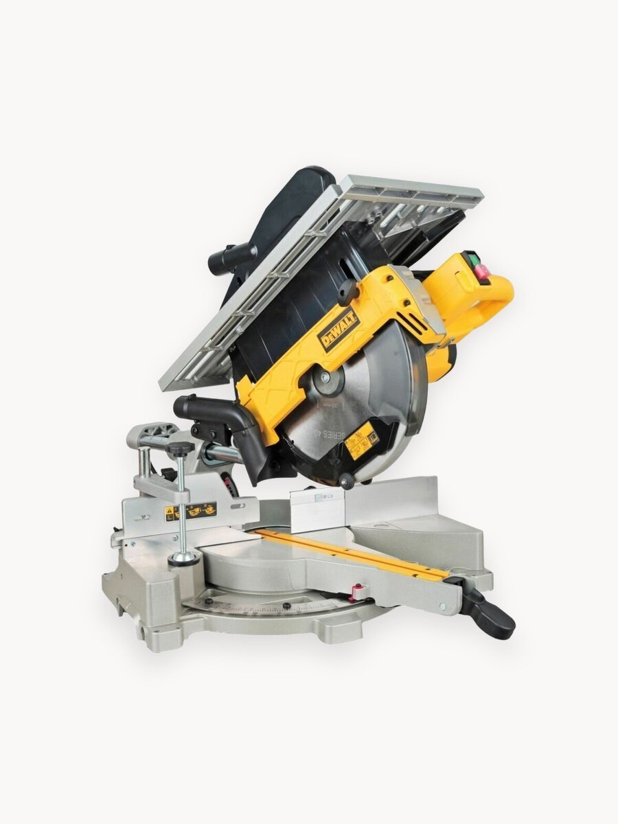 Комбинированная торцовочная пила DEWALT, 1600 Вт, 3650 об/мин, D27112