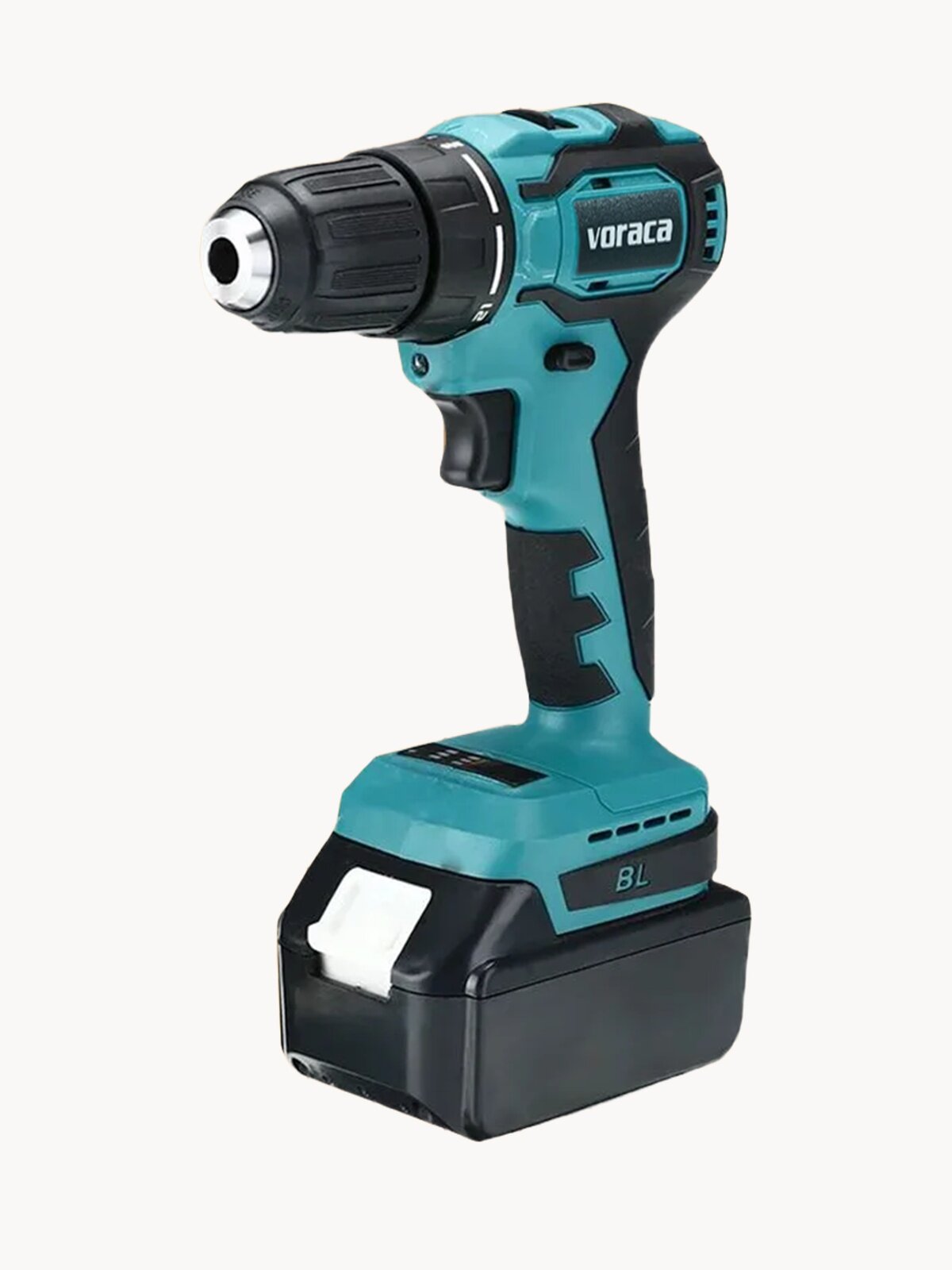 Аккумуляторная дрель-шуруповерт, бесщеточный двигатель, многоскоростная регулировка крутящего момента, 21 В, 90 Нм (2 аккумулятора и 1 зарядное устройство)