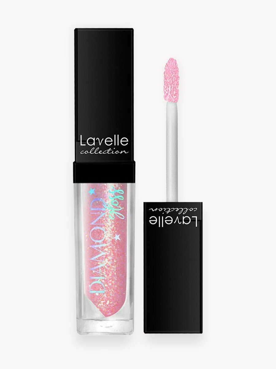 LAVELLE COLLECTION Блеск для губ Diamond Gloss, 5 мл, 04 Diamond Pink