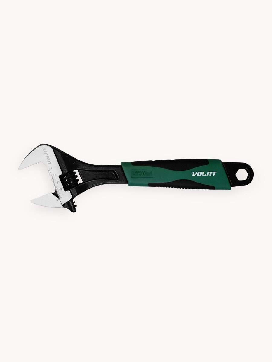 Ключ разводной 300 мм волат раскрытие губок 35 мм (12010-30)