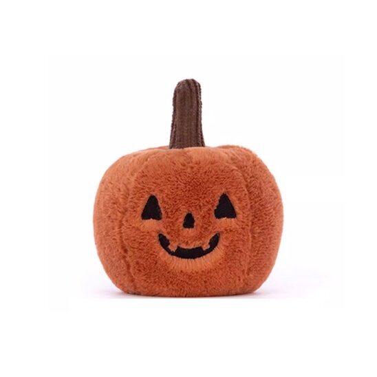 Мягкая игрушка унисекс JELLYCAT Ooky Jack O'lantern, Halloween Bizarre Pumpkin-Vintage Edition-Small 10cm