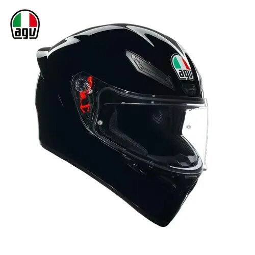 AGV Мотошлем, цвет: черный, размер: XL