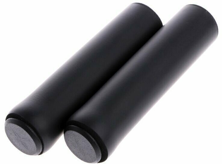 Грипсы для велосипеда, самоката, электросамоката, велосипедные ручки, аксессуары ( силиконовые, 130мм, 2 штуки, черные )