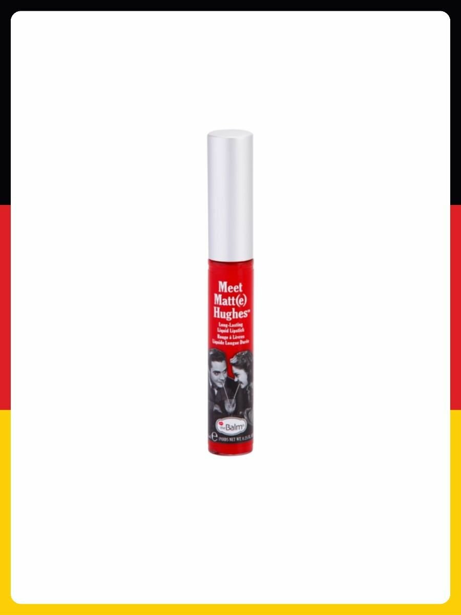 Губная помада theBalm Meet Matt(e) Hughes Long Lasting Liquid Lipstick long-lasting liquid lipstick Devoted, 7,4 мл