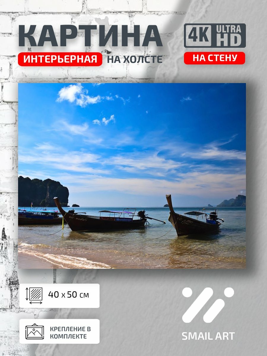 Картина на холсте интерьерная 40 на 50 на стену Небо Landscape для кабинета пейзаж интерьер