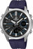 Наручные часы CASIO, черный, серебряный, фиолетовый