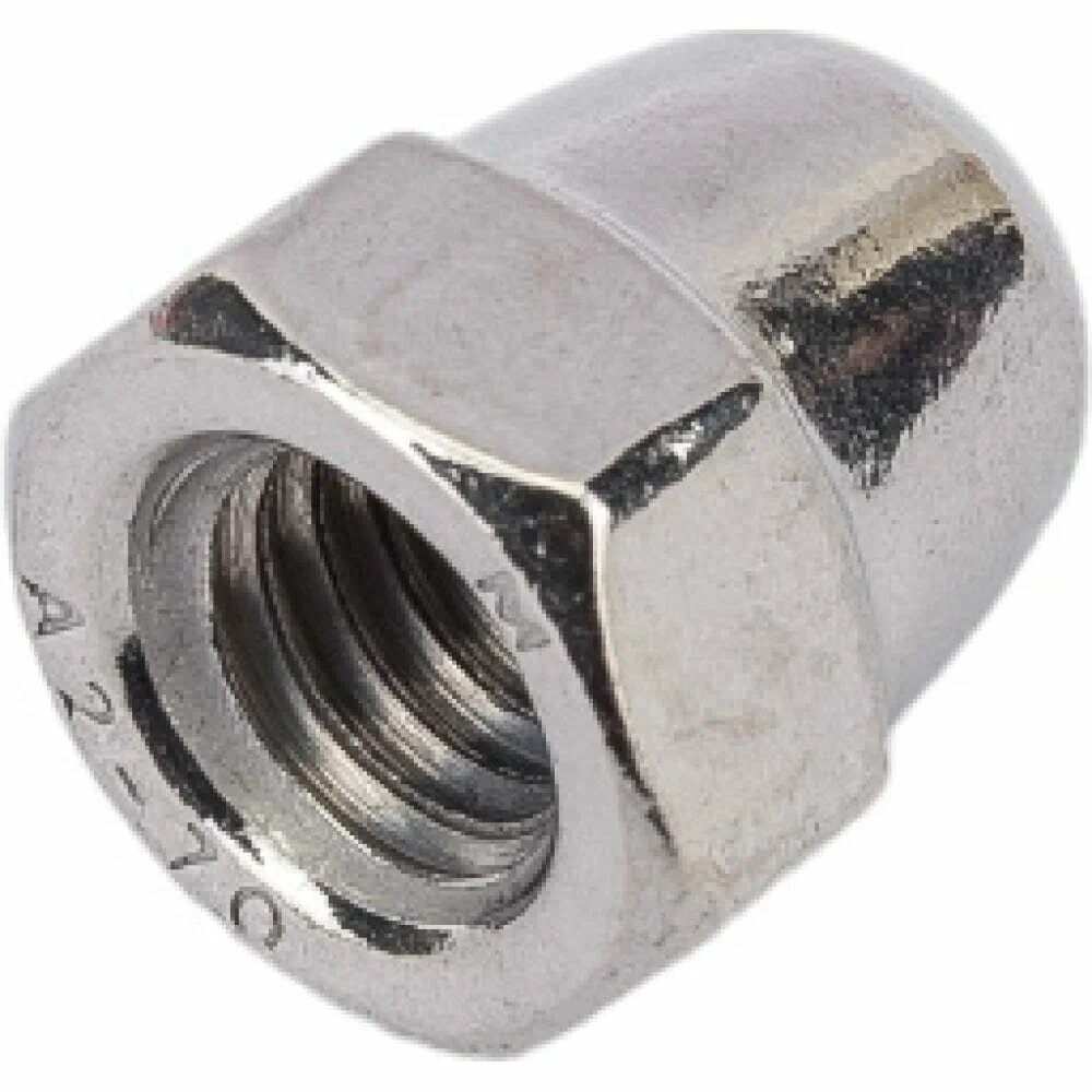 Гайка колпачковая M5 нержавеющая А2 DIN 1587 "МастерБолтиков" (10 шт)