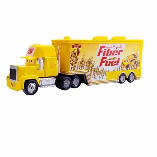 Игрушки Disney Pixar Cars 2/3: Молния Маккуин, грузовик Джексон Шторм, дядюшка Мак, 1:55, литой грузовик с прицепом, модель для детей, подарок