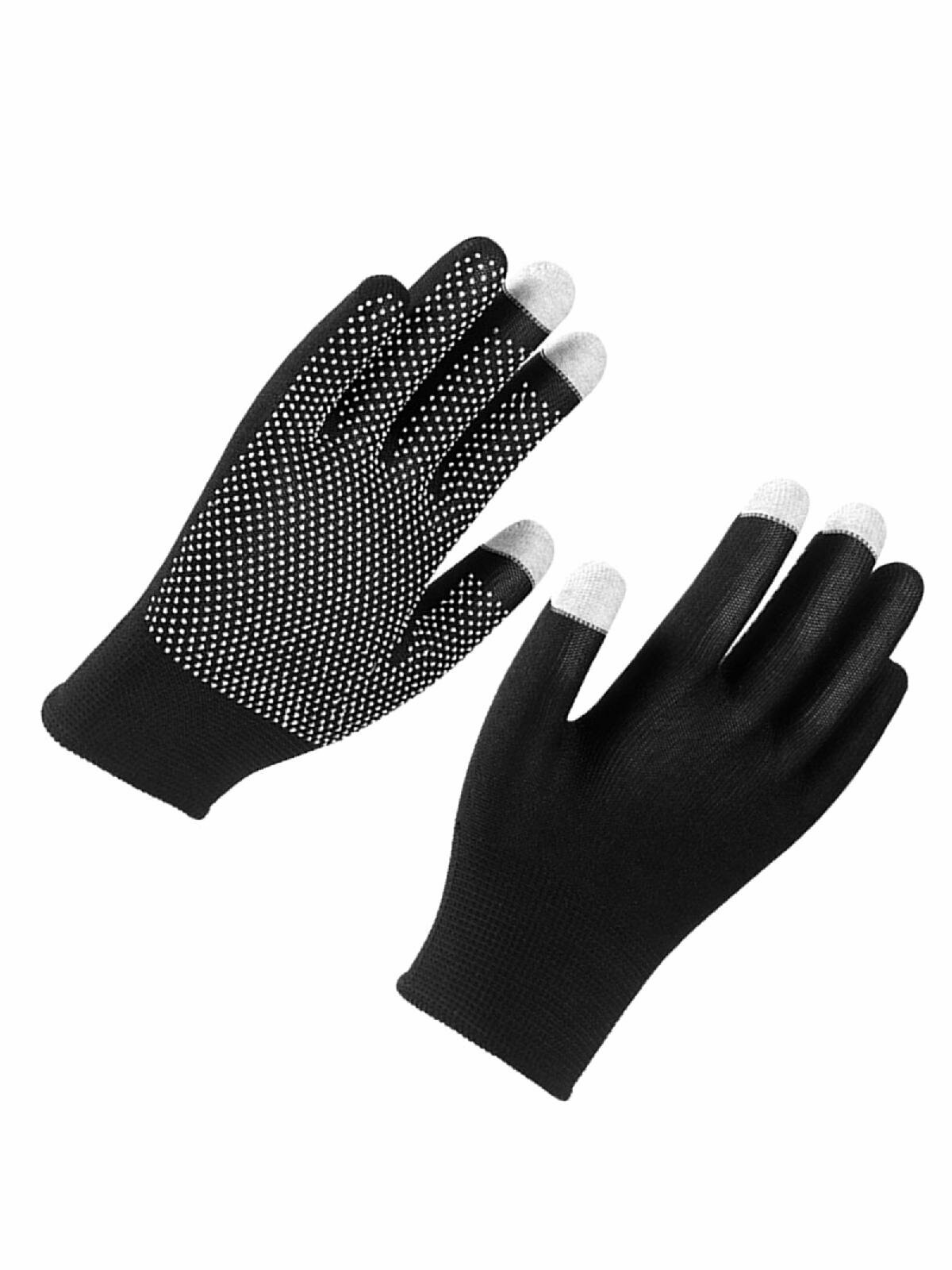 Рабочие перчатки с сенсорным дисплеем из углеродного волокна с дышащим противоскользящим покрытием