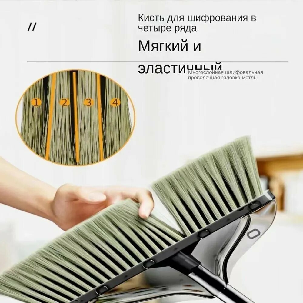 Щетка с совком, 2 шт — фото 1