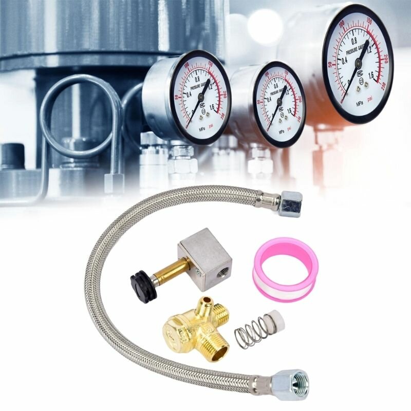 Безмасляный бесшумный шланг обратного клапана воздушного компрессора, седло электромагнитного клапана, комплект сердечников-шланг длиной 40 см