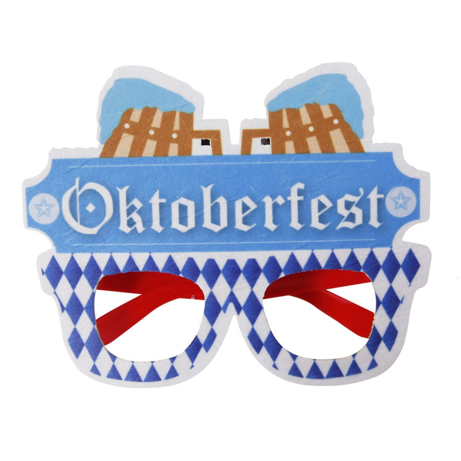 Очки для пива Октоберфест, Голубое пиво