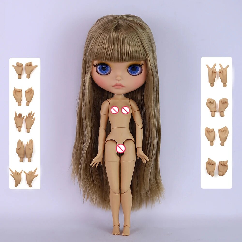 Dream Fairy ICY DBS Blyth Doll 1/6 30 см коричневая кукла Бежевый, nude doll hand ab