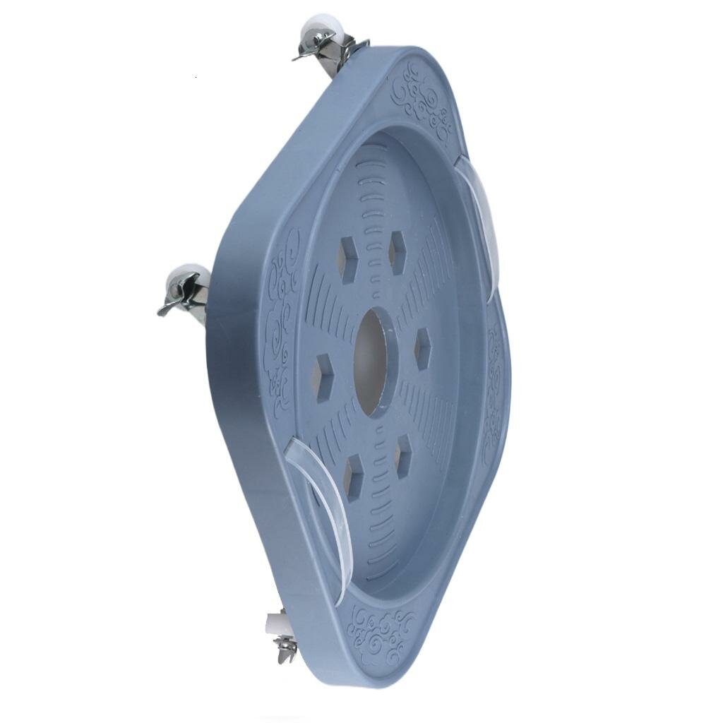 Подвижная подставка для газовых баллонов с колесами, Серый